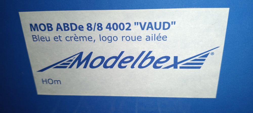 MODELBEX MOB ABDE 8/8 4002 (Gebraucht) in Pully für CHF 1275 – mit Lieferung auf Ricardo kaufen