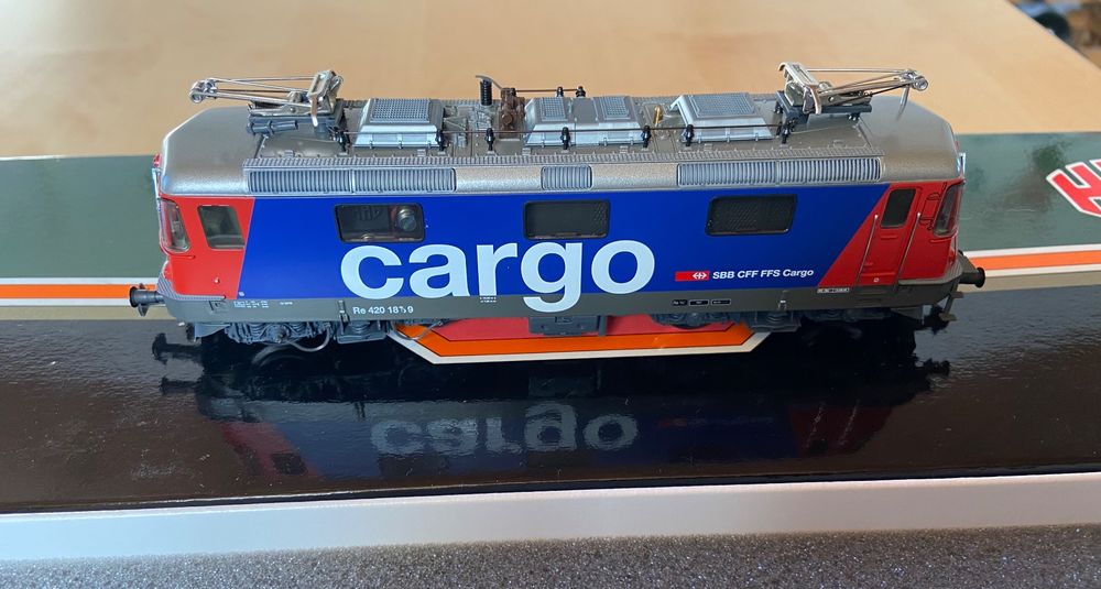 HAG HO SBB Re 4/4 II rot Nr. 166 "Cargo" (Neu (gemäss Beschreibung)) in ...