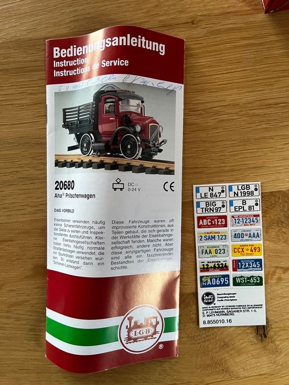 LGB 20680 Pritschenwagen | Kaufen auf Ricardo