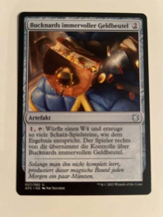 1 x Bucknards Immervoller Geldbeutel - Magic: The Gathering (Gebraucht ...