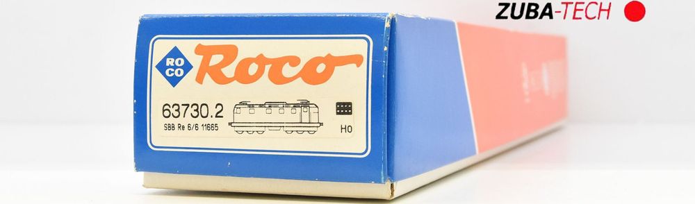Roco 63730.2 E-Lok Re 6/6 SBB Ziegelbrücke H0 GS Digital OVP (Gebraucht ...