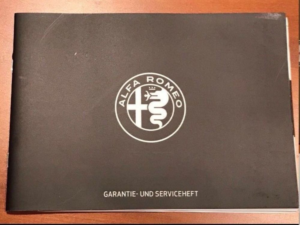 Alfa Romeo Serviceheft - Wartungsheft (Neu (gemäss Beschreibung)) in ...
