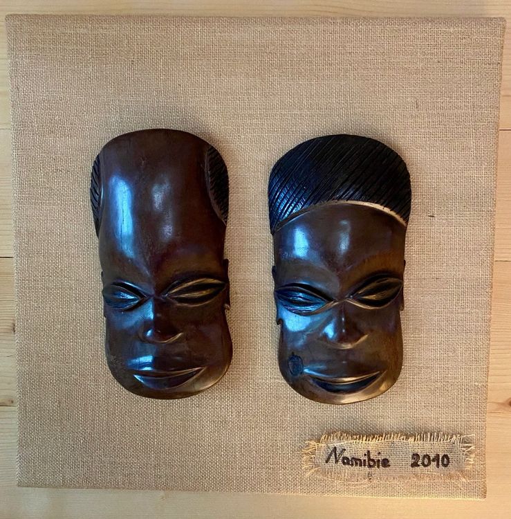 Masque couple Namibien | Kaufen auf Ricardo