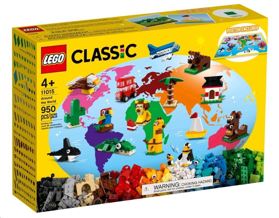 Lego Classic - 11015 -Einmal um die Welt - Neu und OVP (Neu und ...