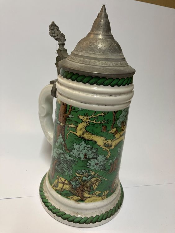 Chopes à bière anciennes avec couvercle (Gebraucht) in Peseux für CHF ...