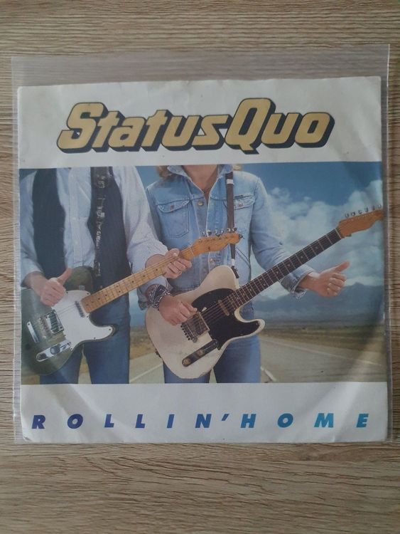 Vinyl Single - Status Quo - Rollin' home | Kaufen auf Ricardo
