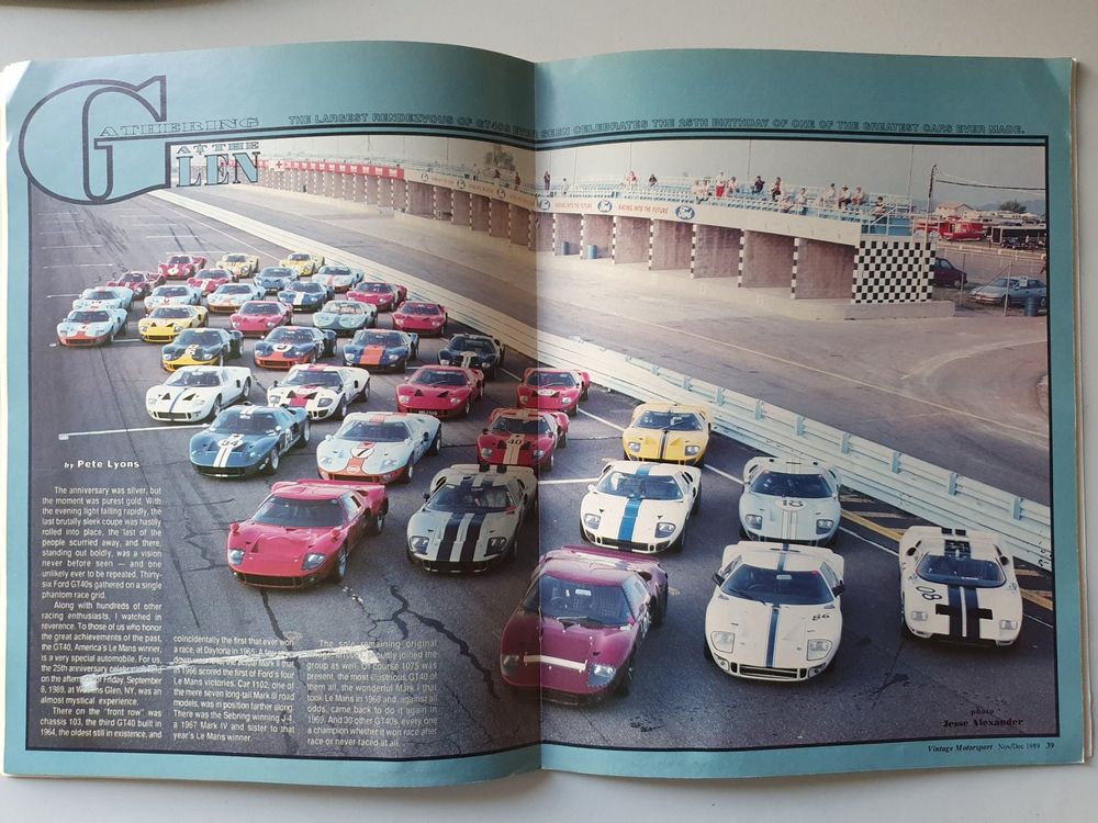 Vintage Motorsport Magazin - Ford GT 40 Jubiläums Special (Gebraucht ...