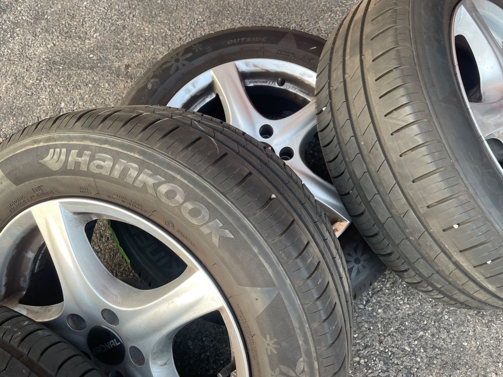 RONAL 16" Zoll Alufelgen I Sommerreifen Hankook I 215/60/16 | Kaufen ...