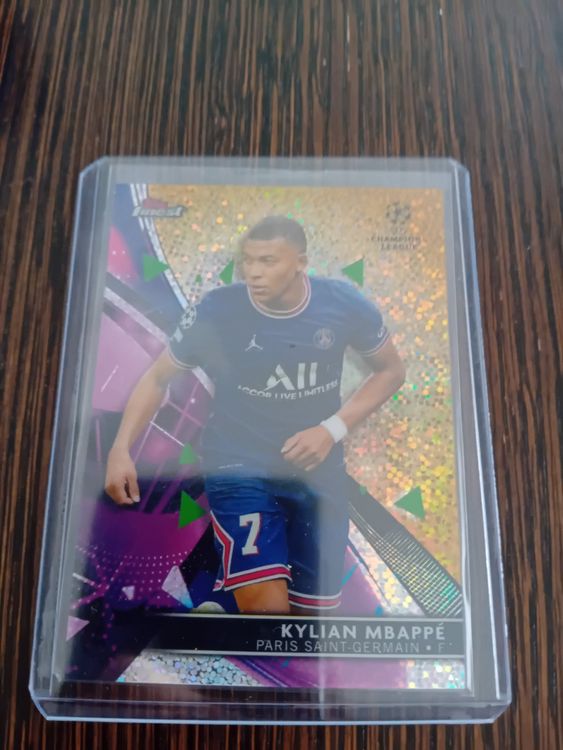Topps Finest Kylian Mbappé Gold/50 | Kaufen auf Ricardo