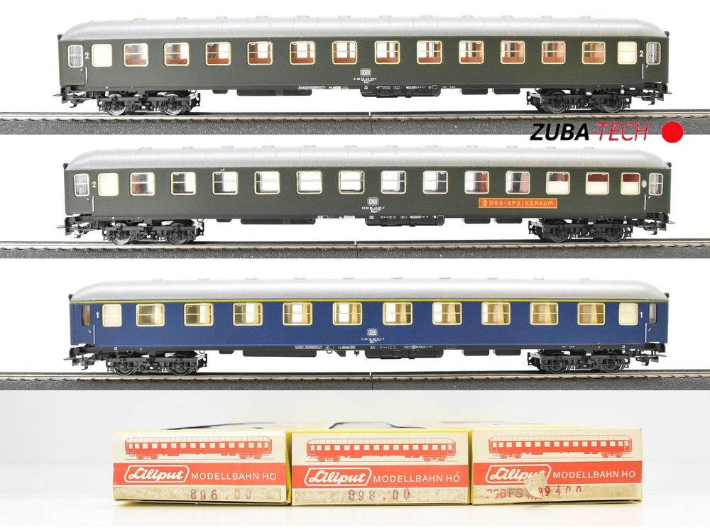 Liliput 3x Personenwagen DB H0 GS mit OVP (Gebraucht) in St. Gallen für CHF 45 – mit Lieferung ...