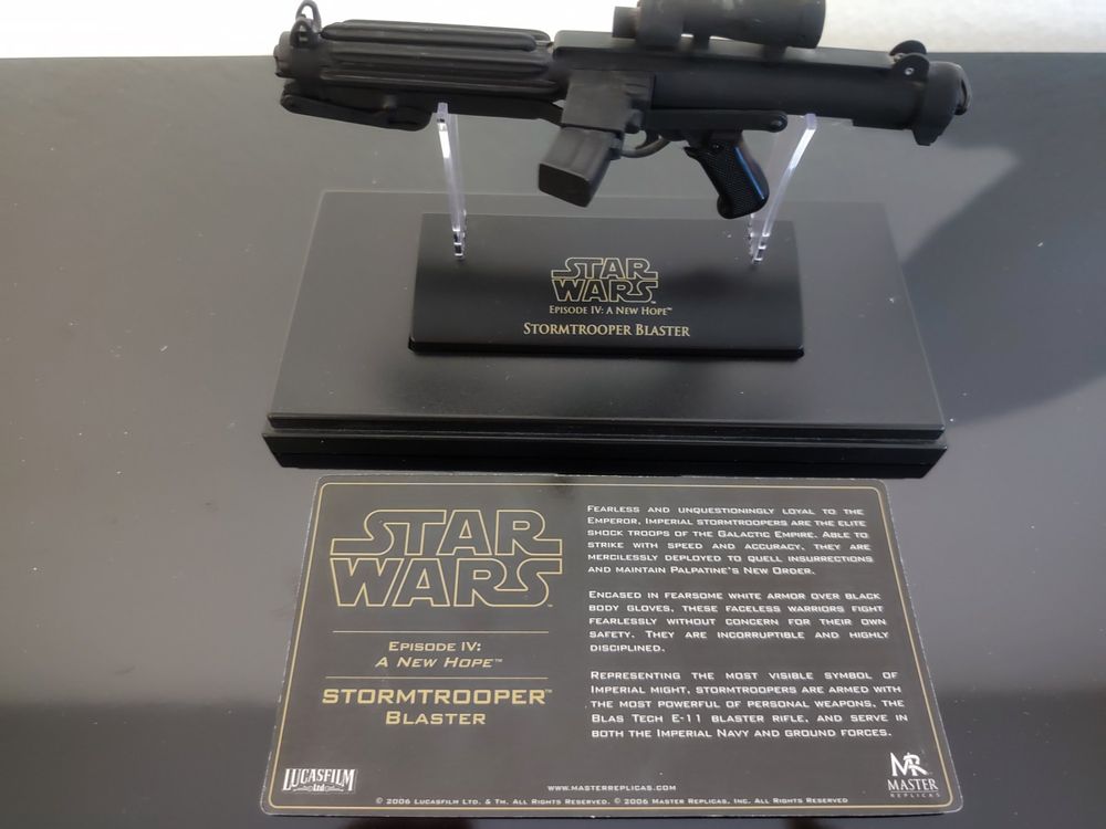 Master Replica E11 Stormtrooper Blaster (Gebraucht) in Volketswil für ...
