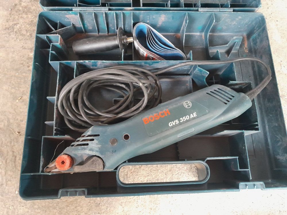 Varioschleifer/Bandschleifer Bosch GVS 350 AE | Kaufen auf Ricardo