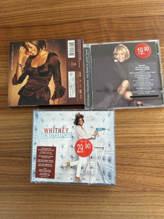 Whitney Houston CD Sammlung: 3 Alben, Top Zustand! (Gebraucht) in ...