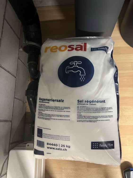 4 x Reosal fein 25 kg Sack Regeneriersalz | Kaufen auf Ricardo