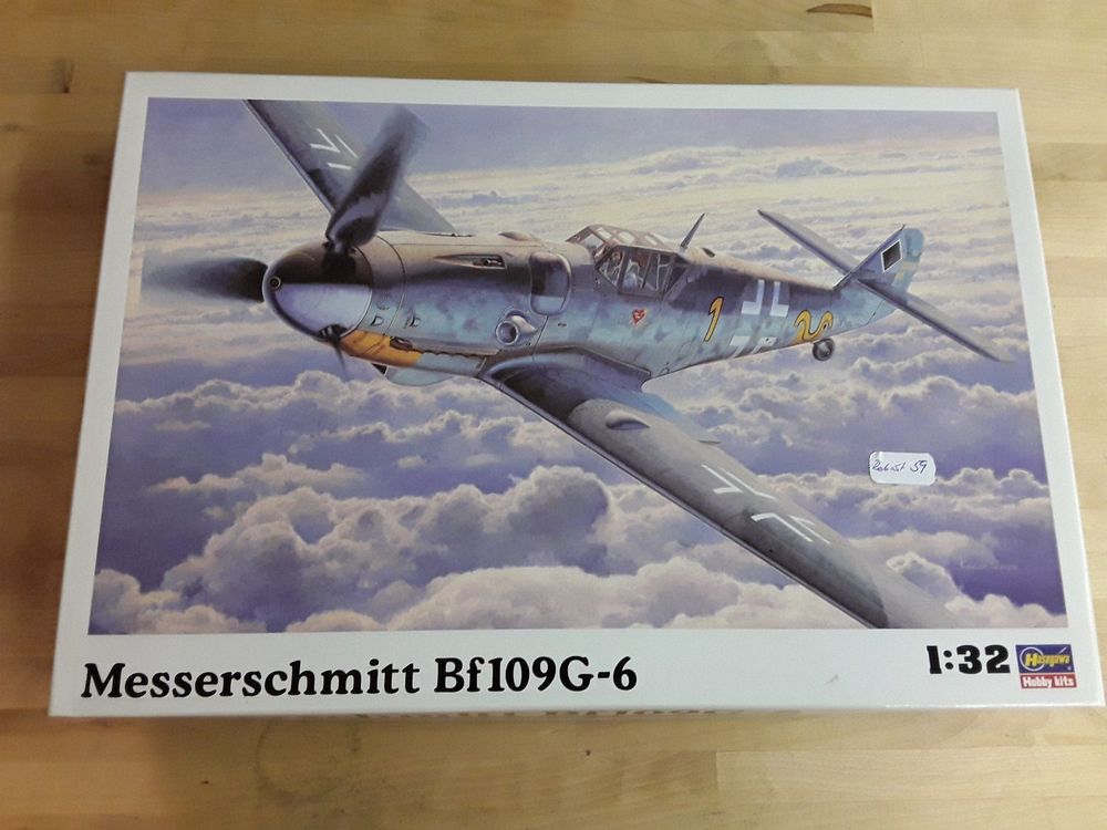 Modellbausatz _ Messerschmitt BF109 _ Hasegawa _ 1:32 (Neu (gemäss Beschreibung)) in Uerikon für ...