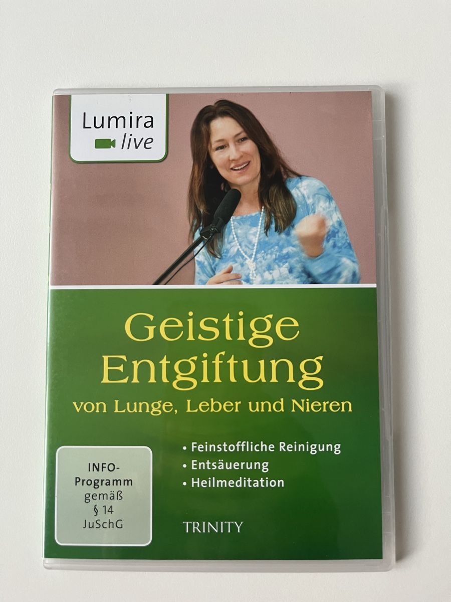 Lumira Live - Geistige Entgiftung von Lunge, Leber, Nieren (Gebraucht ...