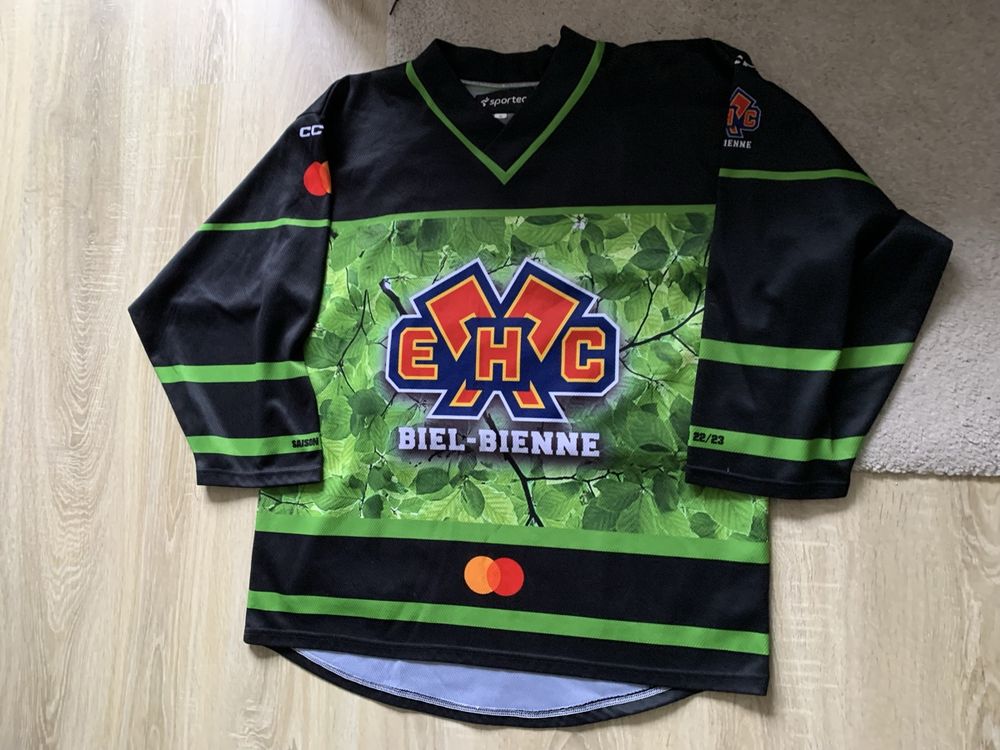 Gaetan Haas EHC Biel Warm Up Gameworn 22/23 (Gebraucht) in Wetzikon ZH ...