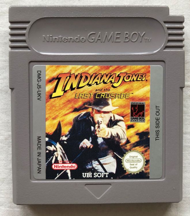 Nintendo Game Boy - Indiana Jones and the Last Crusade (Gebraucht) in ...