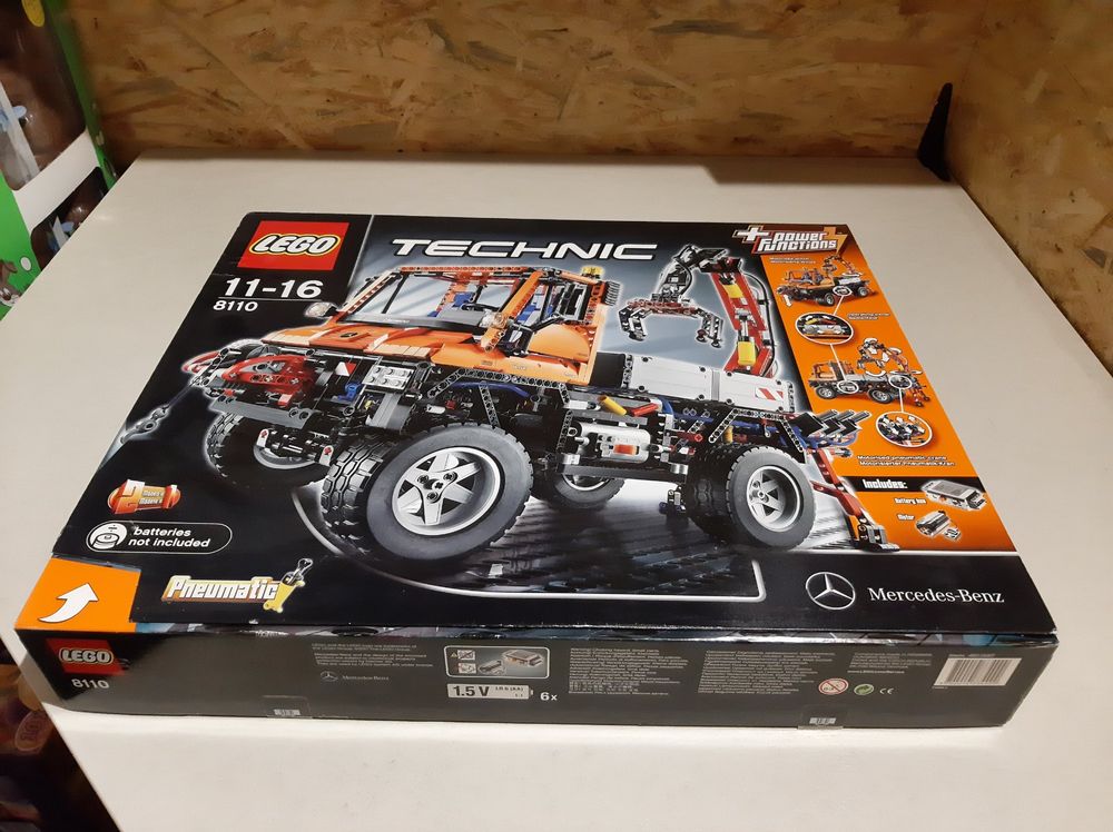 Lego Technic 8110 Mercedes-Benz Unimog U 400 (Neu (gemäss Beschreibung ...
