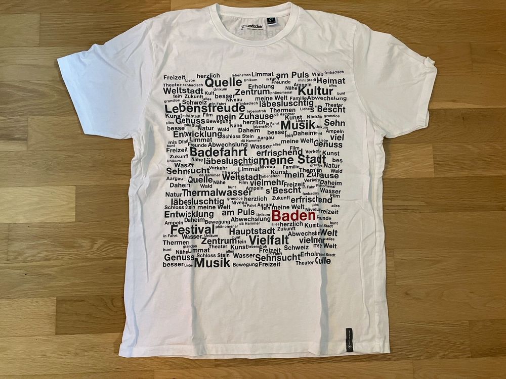 T-Shirt Badenfahrt Baden ist Merchandising Switcher XL | Kaufen auf Ricardo