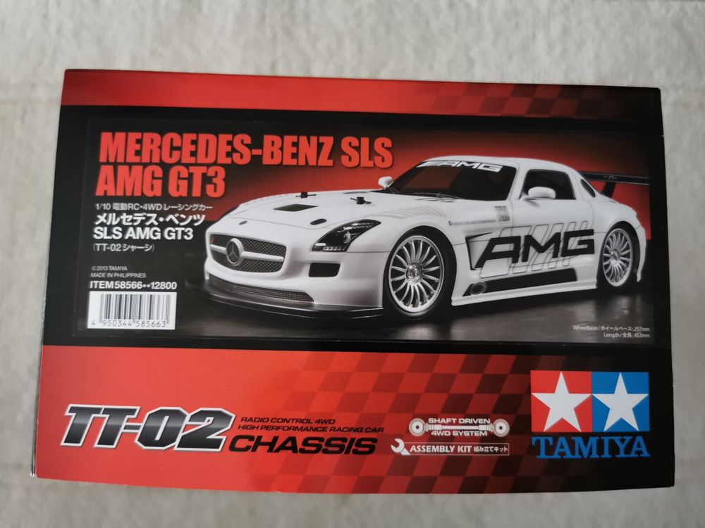 Tamiya Mercedes Benz SLS GT3 AMG Brushed 1:10 RC Modellauto | Kaufen ...