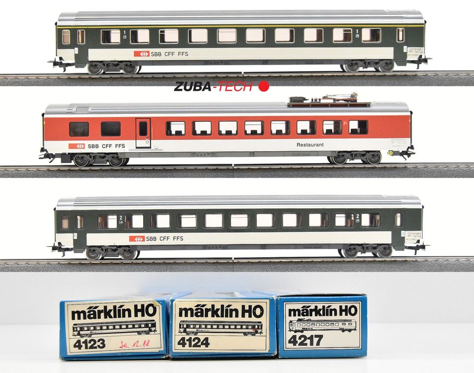 Märklin 3x Personenwagen EW IV SBB, H0 GS mit OVP | Kaufen auf Ricardo