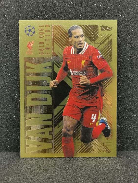 Match attax Extra 2024 /25 Virgil Van Dijk Gold edge (Gebraucht) in Einsiedeln für CHF 13 – mit ...