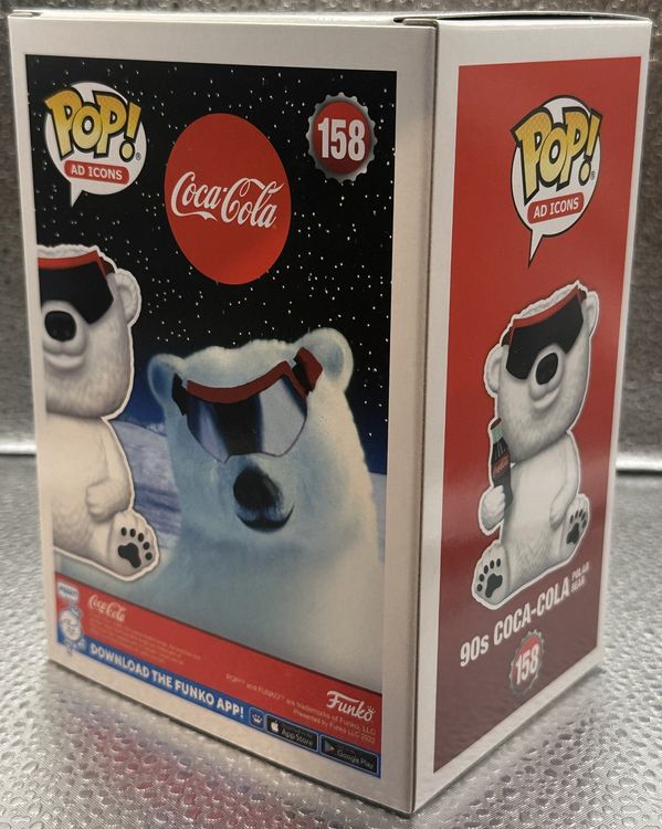 Funko POP! Coca-Cola 90s Coca-Cola Polar Bear (Neu und originalverpackt ...