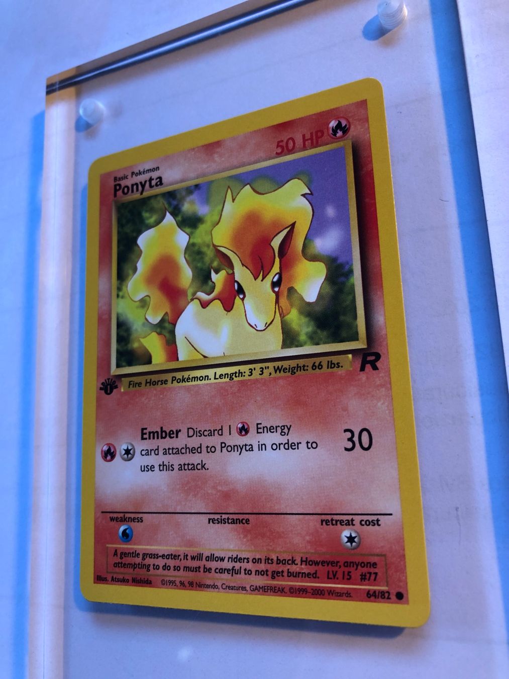 Ponyta 1st Team Rocket - MINT - ab 1.- (Usato) a Giubiasco per CHF 1 ...