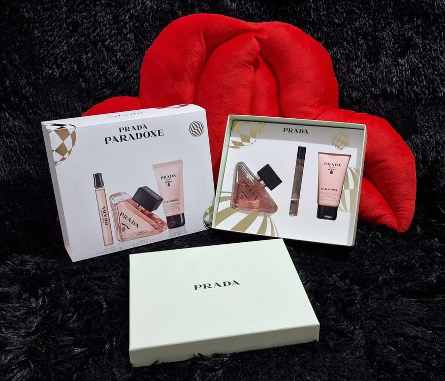 Coffret Prada Paradoxe Edp 90+10+Lotion 50ml (Neu und originalverpackt ...
