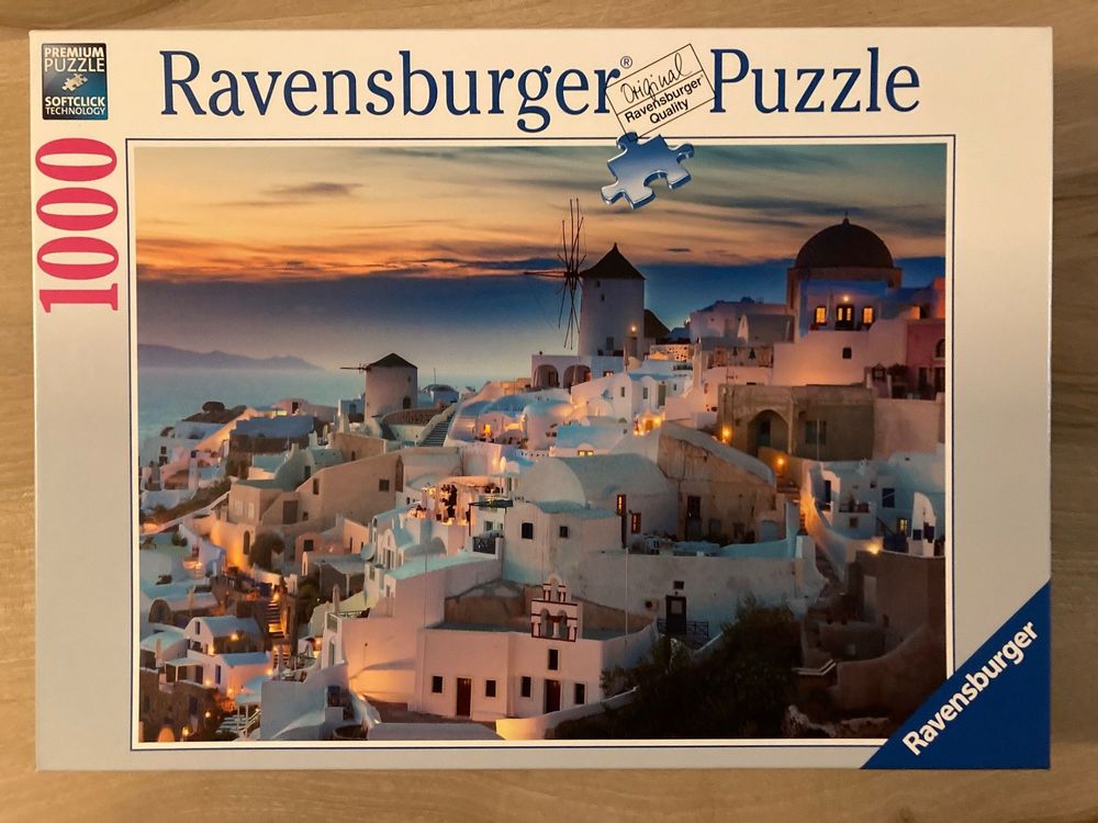 Puzzle Abend über Santorini 1000 Teile (Gebraucht) in Zürich für CHF 4 – mit Lieferung auf ...