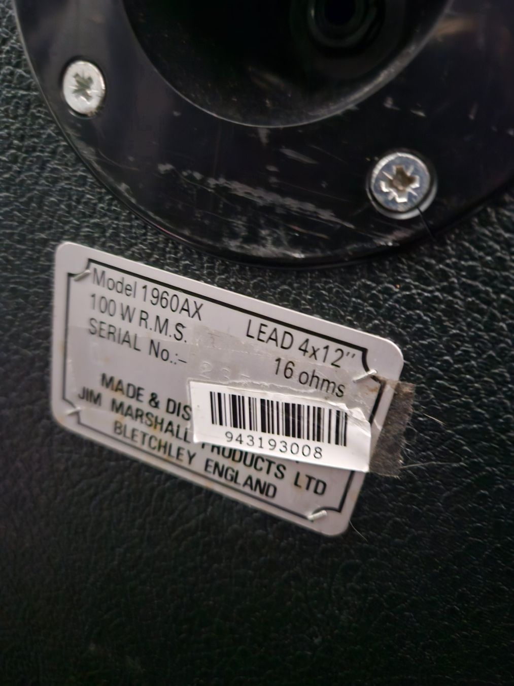 Marshall 4x12 Greenback - ab CHF 1.-- !!! (Neu (gemäss Beschreibung ...