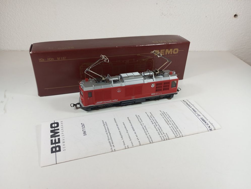 BEMO H0m: 1267112, Lokomotive Gem 4/4 "Rhätische Bahn" (Neu und ...
