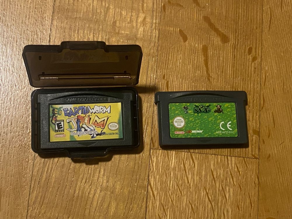 GBA / Game Boy Earthworm Jim oder Dr. Muto (Preis pro Spiel) (Gebraucht ...