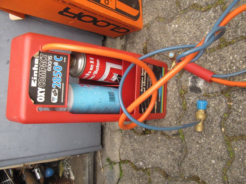 Autogen-Schweissanlage mit Flaschen | Kaufen auf Ricardo