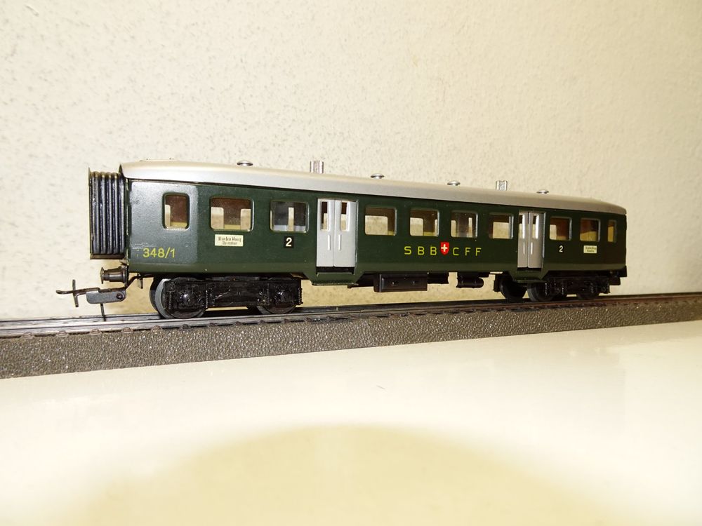 Märklin Personenwagen SBB 2.Kl. 348/1 Drehflügeltüre HO 4015 (Gebraucht ...