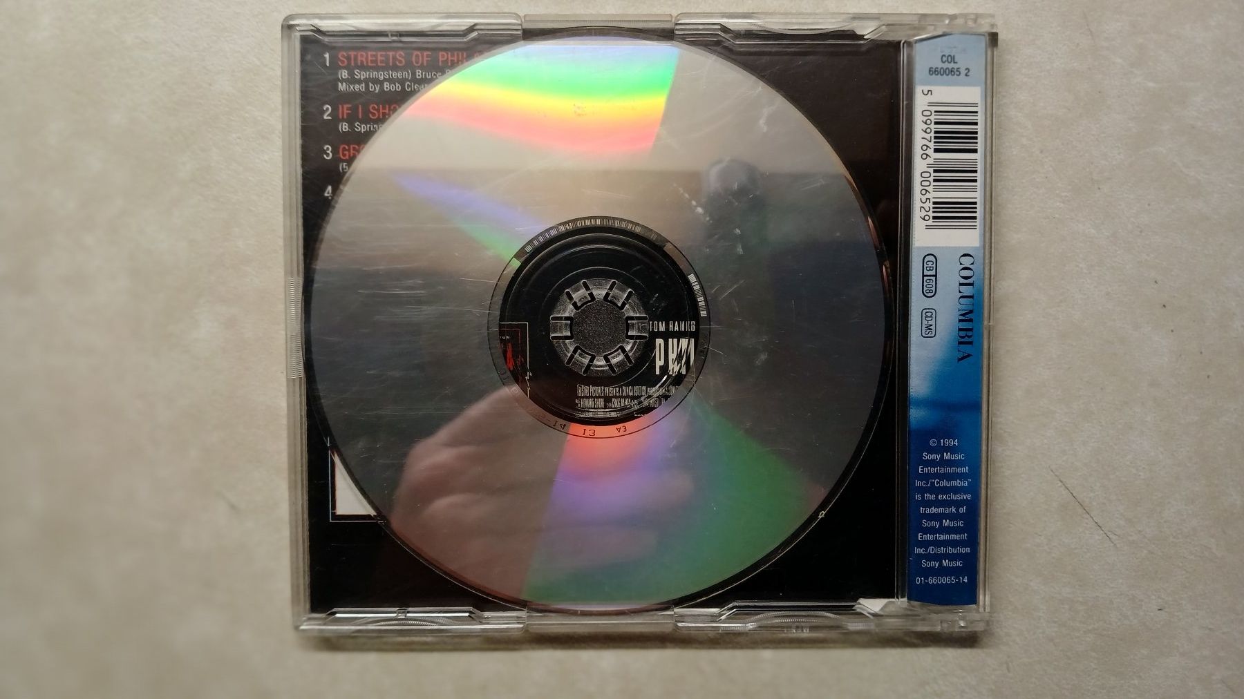 BRUCE SPRINGSTEEN (STREETS OF PHIADELPHIA) Singel CD (Gebraucht) in ...