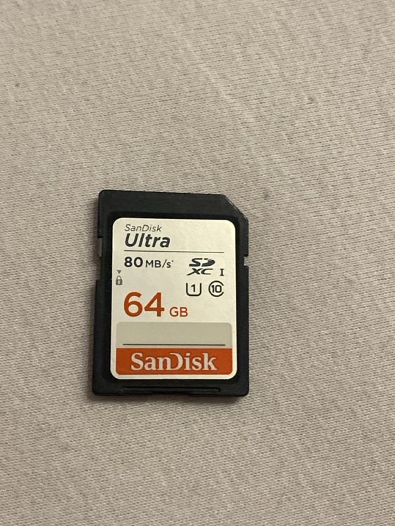 SanDisk Ultra 64GB SD karte | Kaufen auf Ricardo