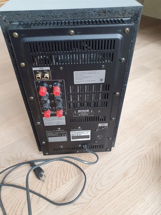 Sony Surround Set Pascal Serie SA-VE705 (Gebraucht) in Wallisellen für ...