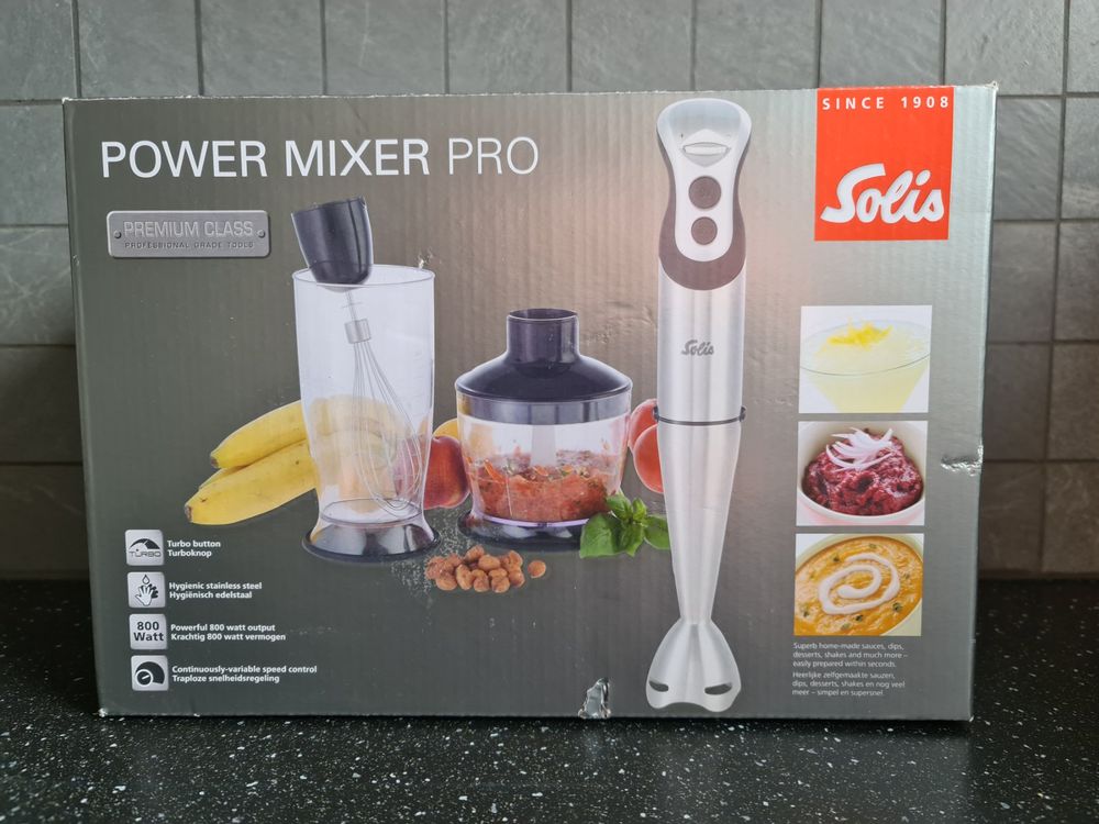 Solis Power Mixer Pro Typ 830 - Stabmixer Set (Gebraucht) in Luzern für ...