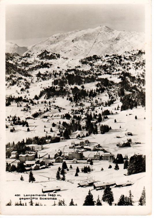 Lenzerheide 1955 Piz Scalottas (Gebraucht) in Wolhusen für CHF 4 – mit Lieferung auf Ricardo kaufen