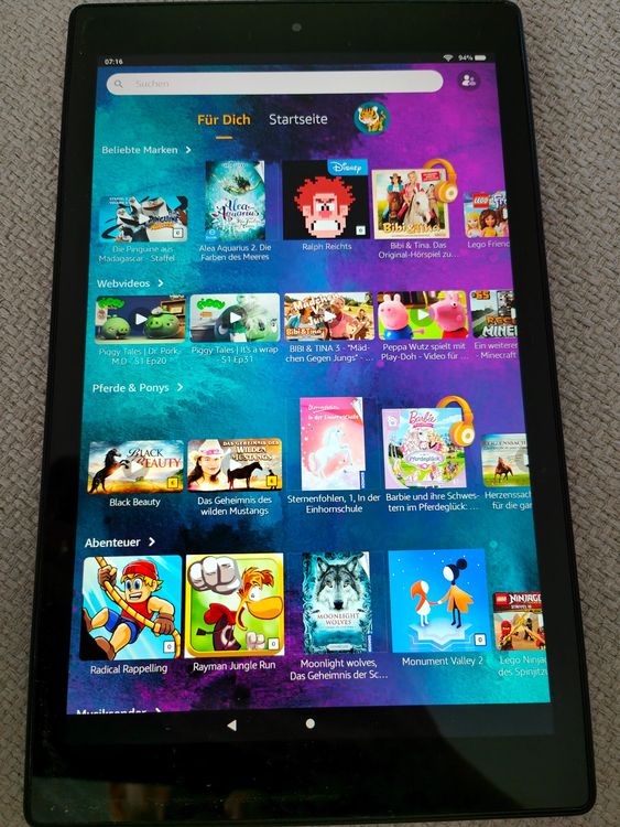 Amazon Kindle Fire 10 HD 9th edition 2019 - Kinder tablet (Gebraucht ...