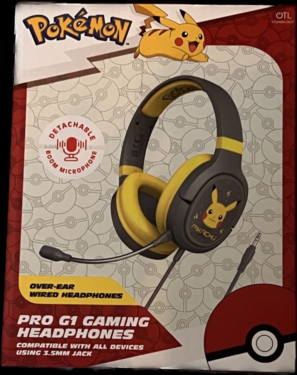 Pokémon Gaming Headset Pikachu ab 1.- Fr. ***NEU*** (Neu (gemäss ...