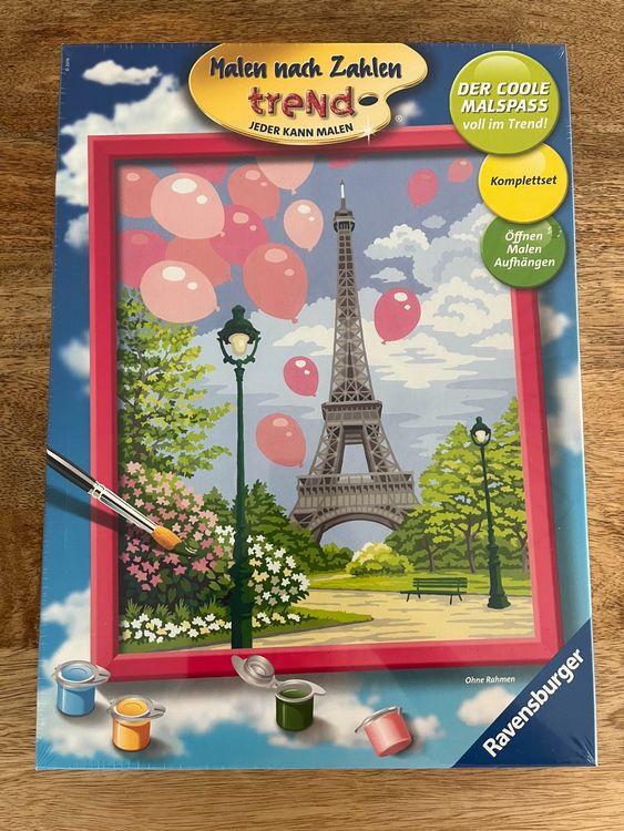 Malen Nach Zahlen/Peinture numéro Ravensburger Tour Eiffel (Neu und originalverpackt) in Thalwil ...