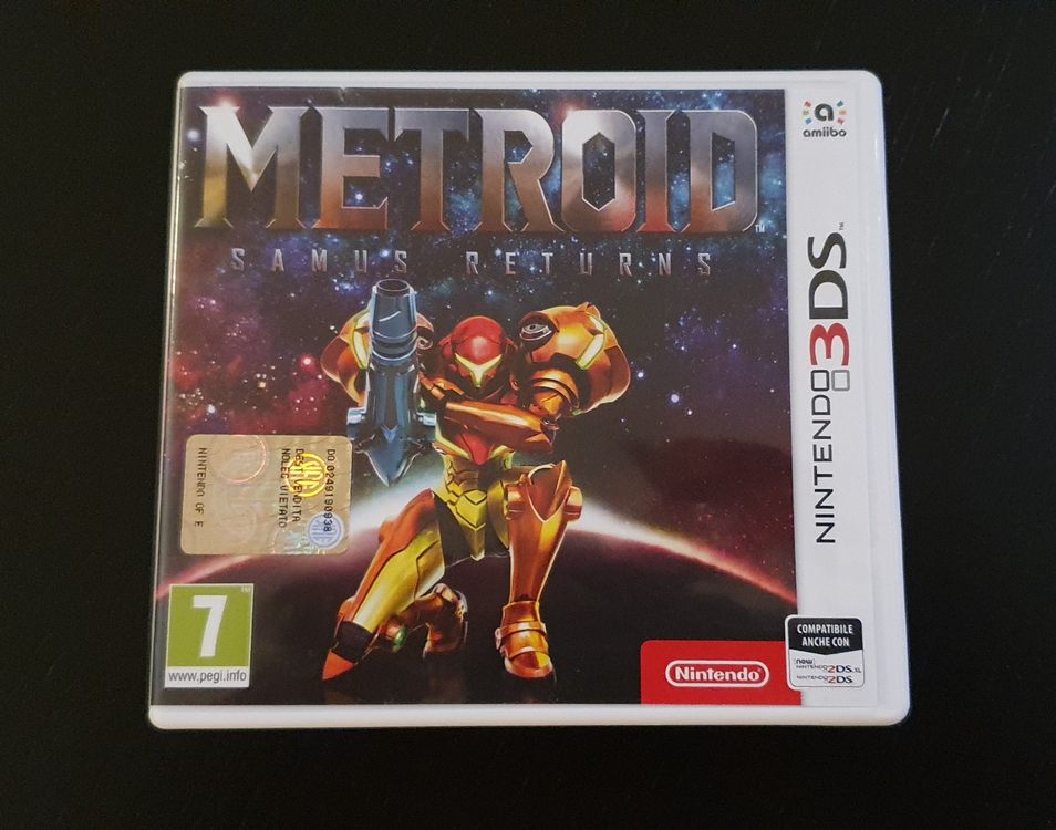 Metroid Samus Returns 3DS - Italian Version - RARE (Gebraucht) in ...
