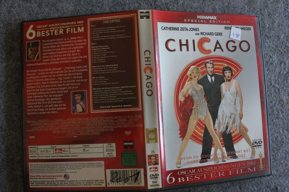 Chicago [Special Edition] [2 DVDs] ( 478) (Gebraucht) in Geroldswil für ...
