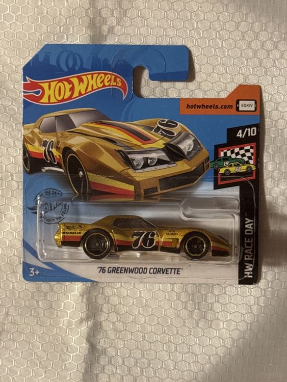 Hot Wheels🔥🛞 '76 Greenwood Corvette Gold (Neu (gemäss Beschreibung)) in ...