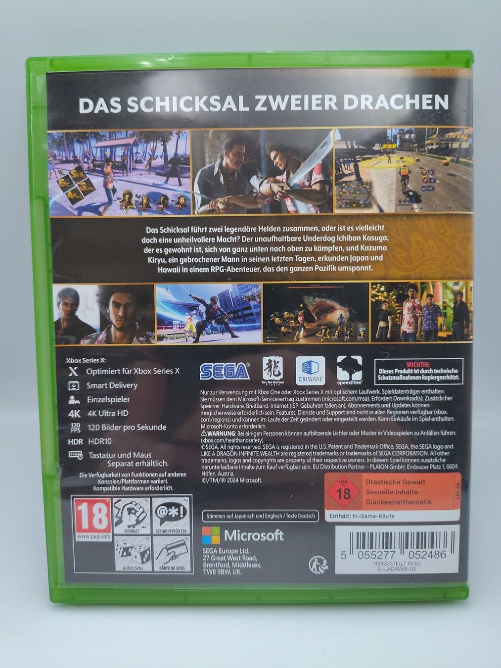 Yakuza / Like a Dragon Infinite Wealth (Xbox Series X) (Gebraucht) in ...
