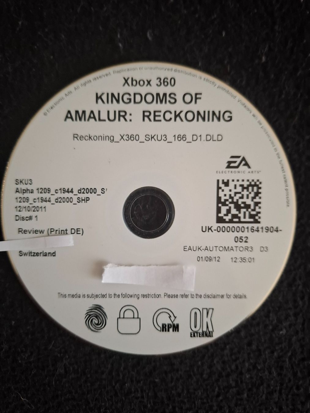 Kingdoms of Amalur Reckoning - Versions Alpha + Bêta (Gebraucht) in ...