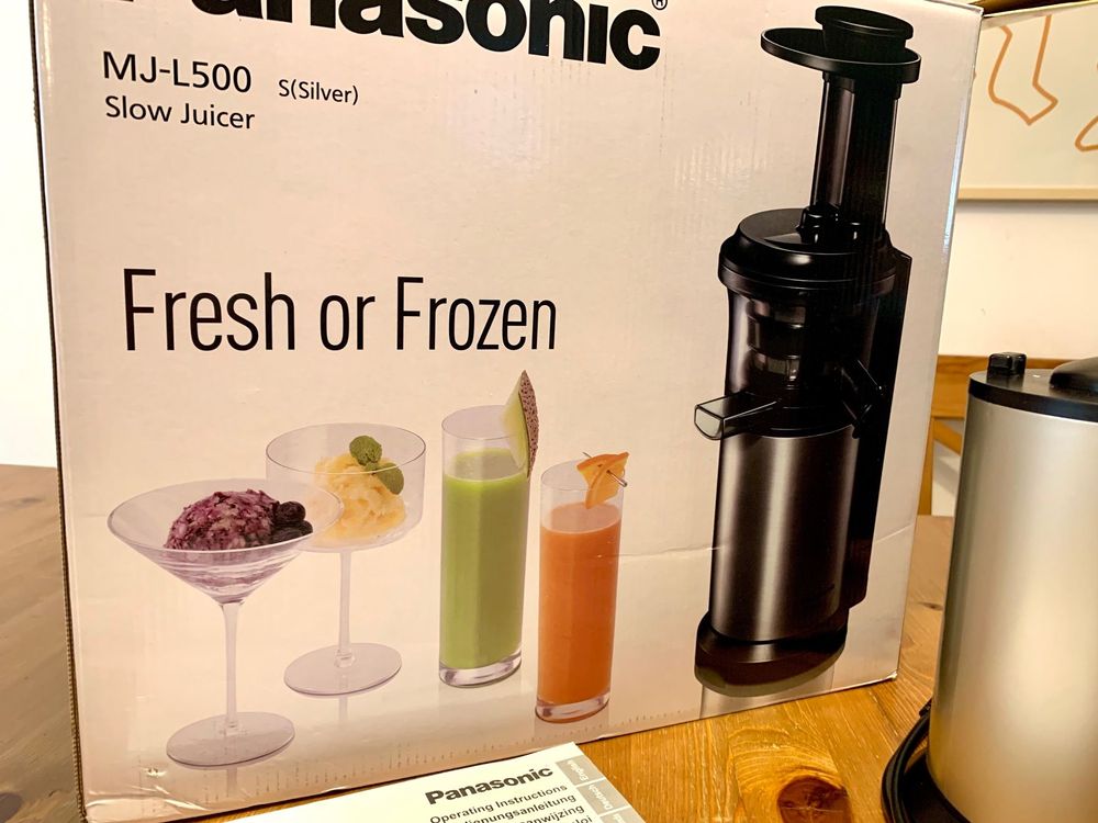 Slow Juicer Panasonic MJ-L500 | Kaufen auf Ricardo